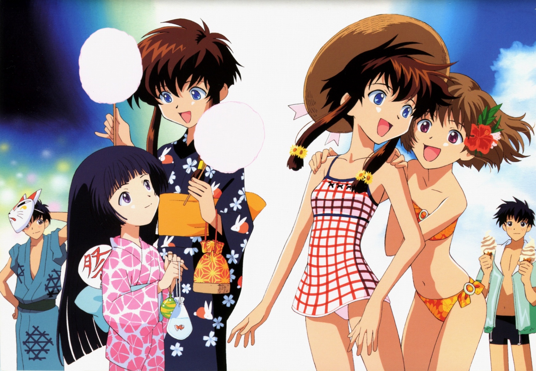 angelic layer kizaki tamayo kobayashi hatoko kobayashi kotaro suzuhara misaki | #36603 | yande.re